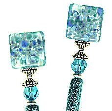 GlitterStix Hair Sticks: Sparkling Art Glass Hair Jewelry by LongLocks ...